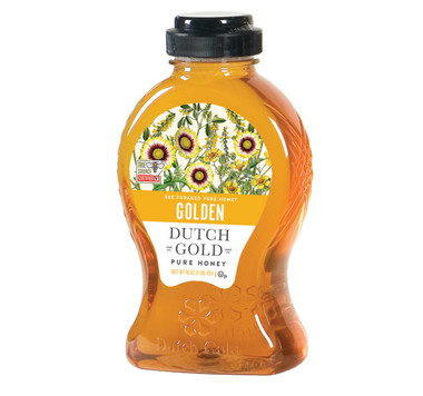 Dutch Gold 16 oz. Golden Pure Honey | Kitch'n