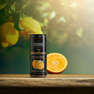 Fonti di Crodo 11.2 fl. oz. Italian Aranciata Orangeade Craft Soda (4 ...