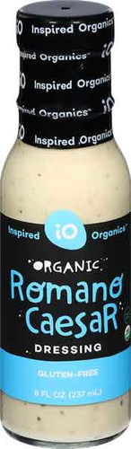 Inspired Organics® 8 fl. oz. Romano Caesar Dressing | Kitch'n