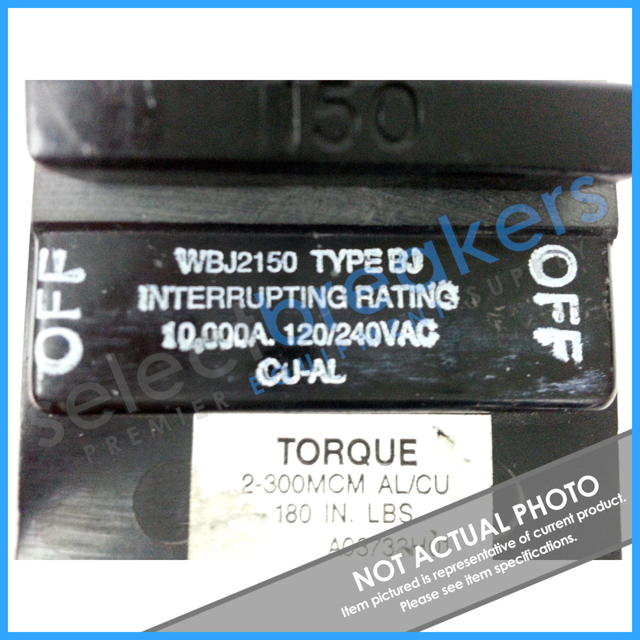 BJ2150 Cutler-Hammer / Eaton Circuit Breaker - Select Breakers