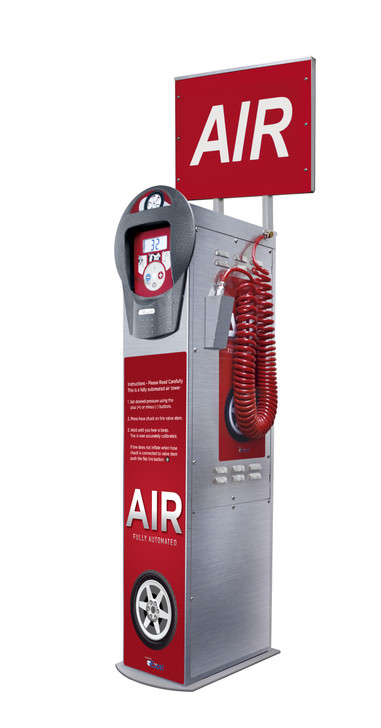 Buy Online SC05-SS | FREE AIR MACHINE | Excel Tire Gauge