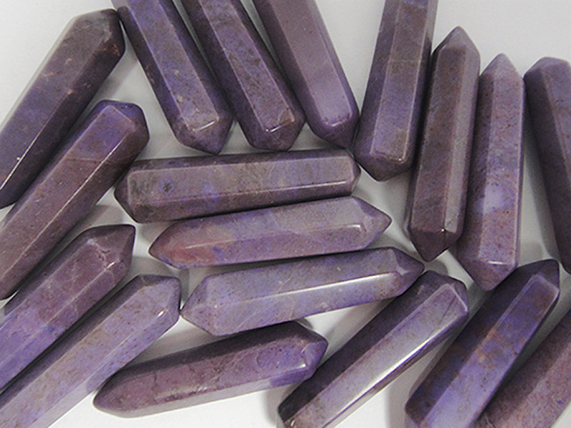 Double Point - Jadeite Purple - Crystal Store Australia