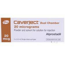 CAVERJECT (ALPROSTADIL)20MCG DUAL CHAMBER,2CT