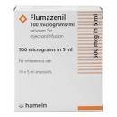 FLUMAZENIL 500MCG/5ML AMPOULE,1O AMPOULES