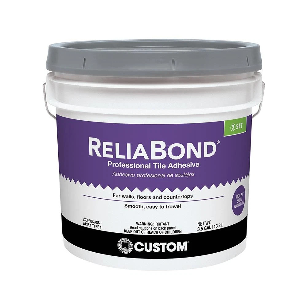 Custom ReliaBond Ceramic Tile Adhesive - 3.5 Gallon
