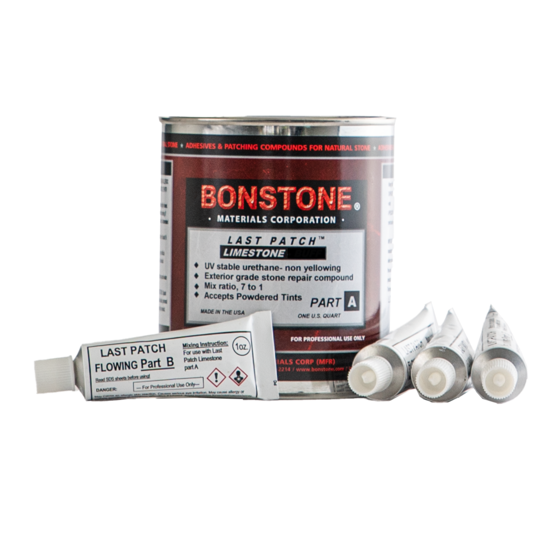 Bonstone Last Patch Limestone - Quart Kit
