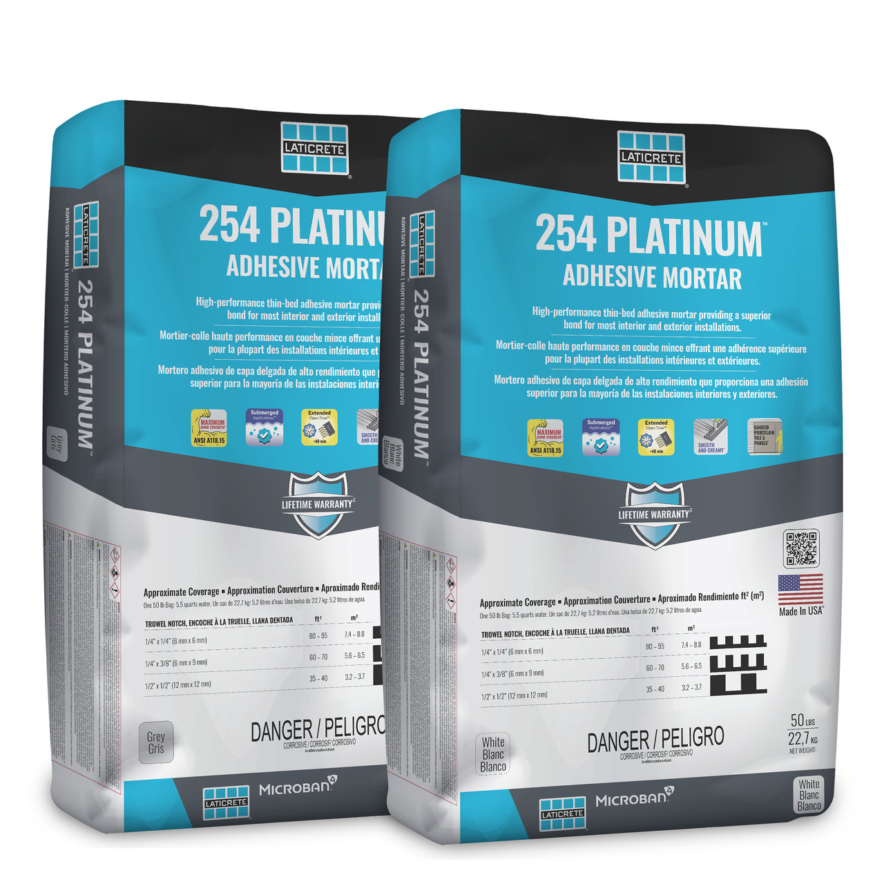 Laticrete 254 Platinum Thinset - 50 lb
