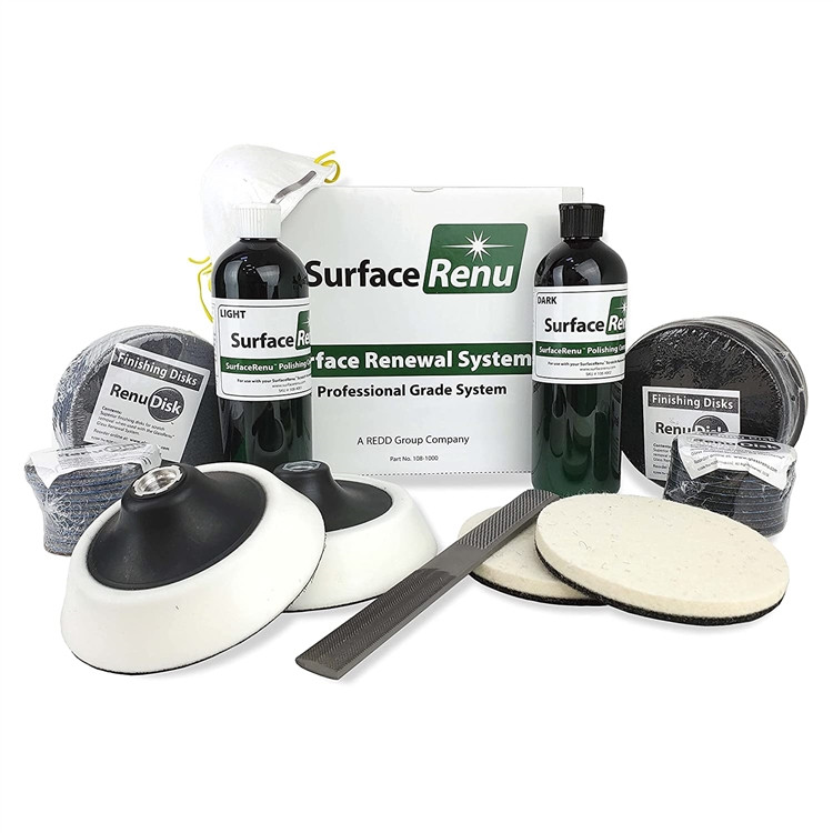 SurfaceRenu Professional Grade XL Scratch Removal System for Polished ...