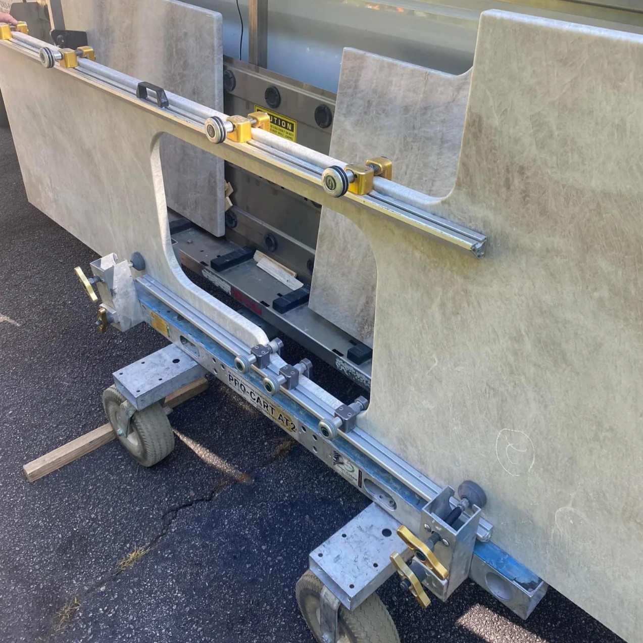 Omni Cubed Sink Hole Saver Edge Clamp Assembly
