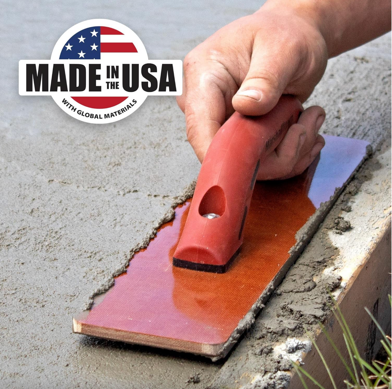 Marshalltown Resin Hand Float w/ Durasoft Handle 16" x 3-1/2" x 3/8"