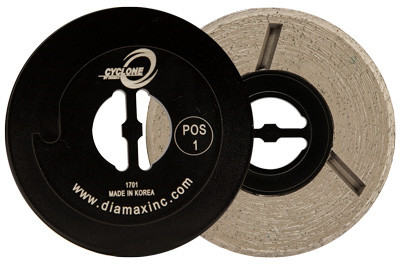 Diamax Cyclone 4" Polishing Pad Snail Lock System
