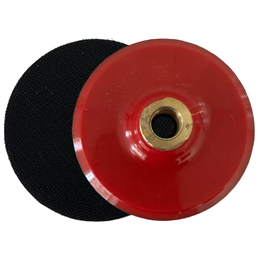 Cyclone Red Rigid Backer Pad