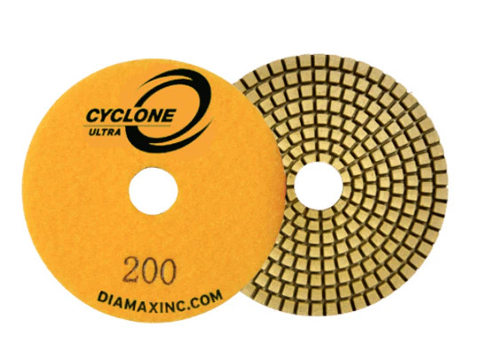 Diamax Cyclone 4" Ultra Wet Polishing System