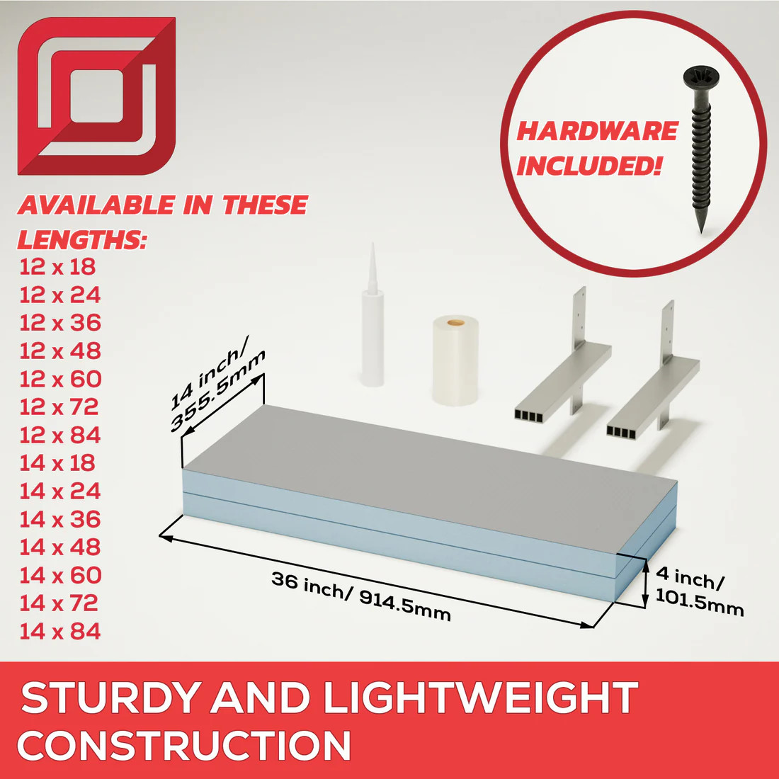 The Original Floating Shower Bench Kit with Wedi & Original Shower ...