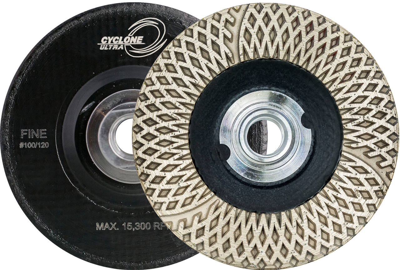 4" Diamax Cyclone Ultra Fine Fiber Cup Wheel