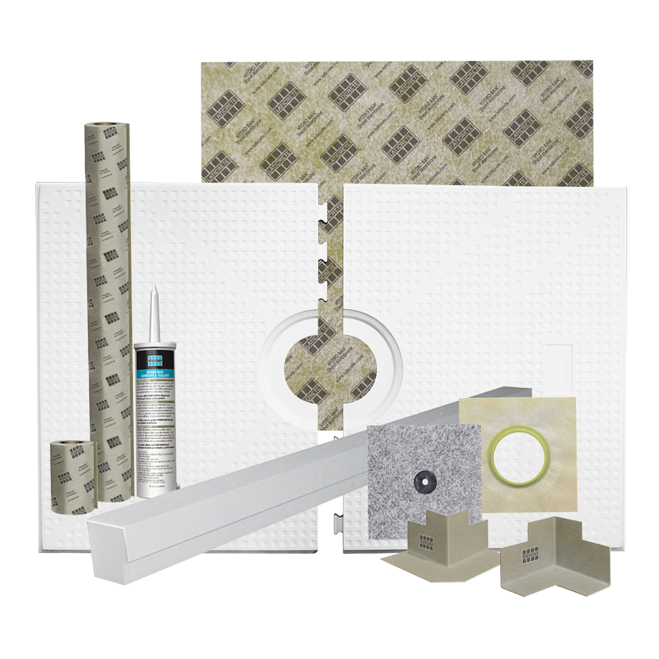 Laticrete Hydro Ban Shower Pan Kit