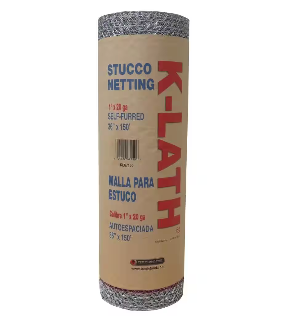 K-Lath Paperback Stucco Netting, 310 sq ft