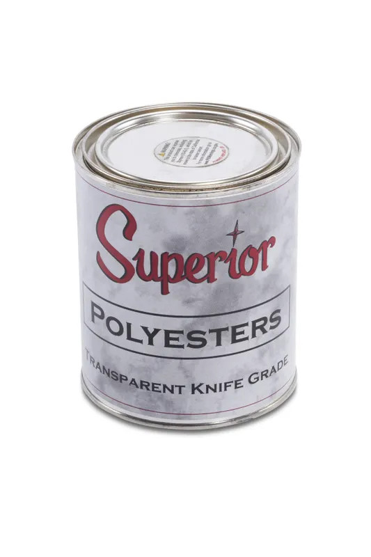Superior Polyester Transparent Adhesive - Knife Grade