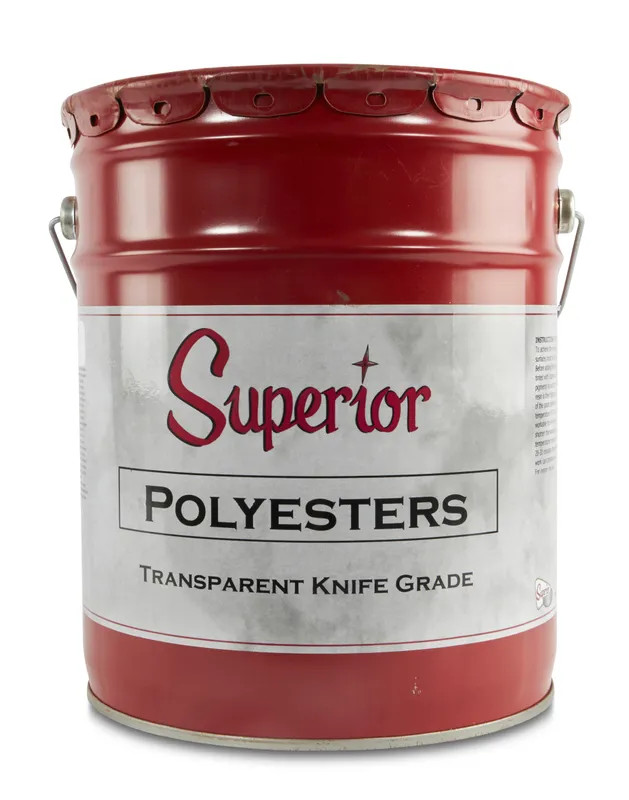 Superior Polyester Transparent Adhesive - Knife Grade