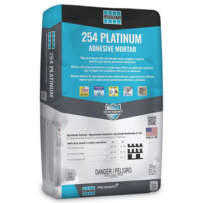 Laticrete 254 Platinum Thinset - 50 lb