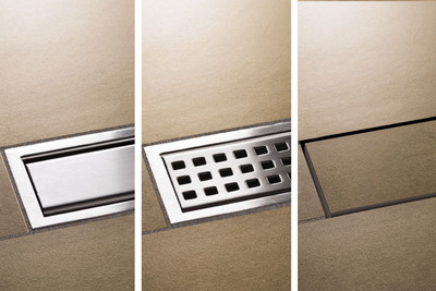 Schluter Kerdi-Line Frameless Grate Assembly Kit - Tileable Grate- Off ...