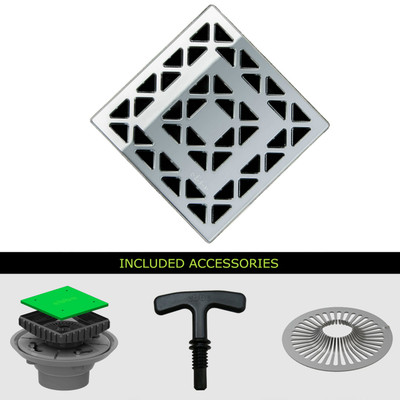 Ebbe America - PVC Clamp Collar Drain E4024