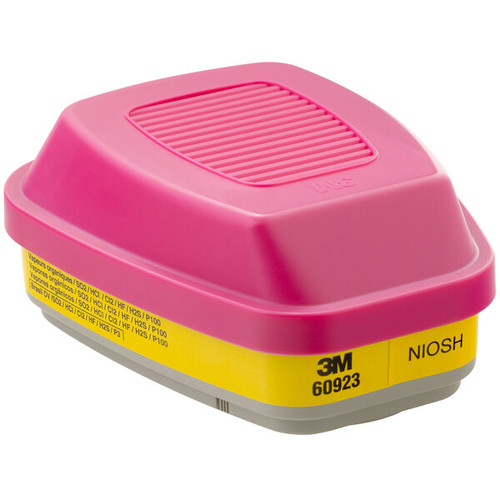 3M Organic Vapor/Acid Gas Cartridge/Filter - 60923