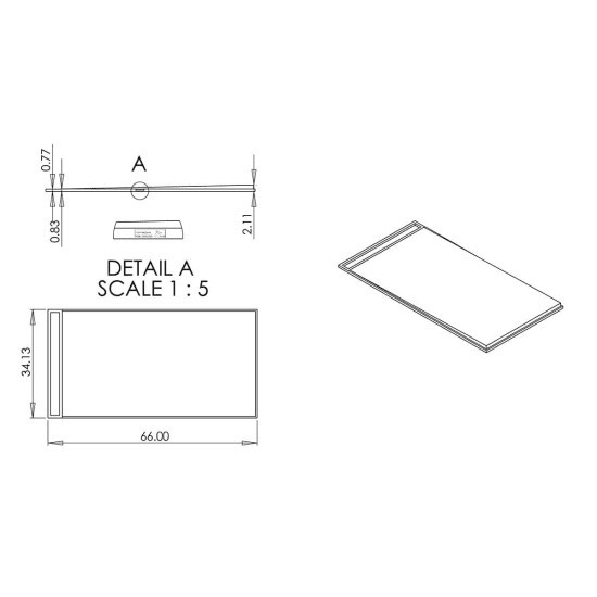 Laticrete Hydro Ban Linear Pre-Sloped Shower Pan