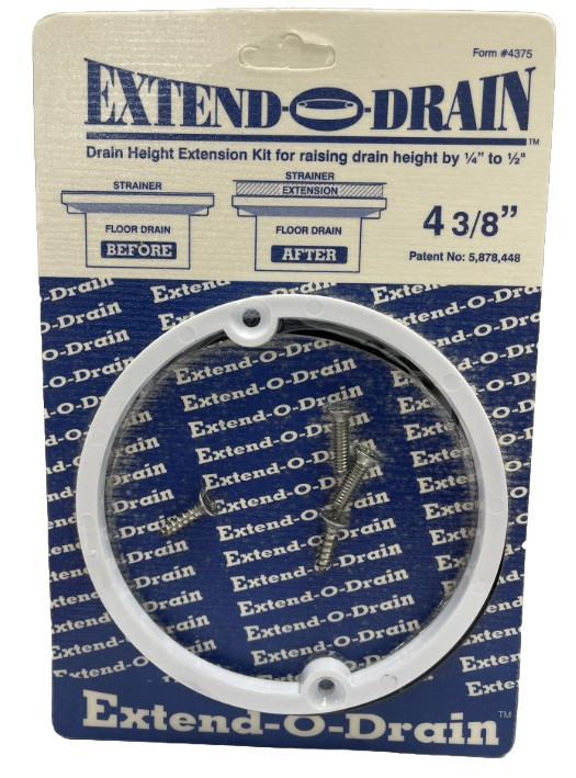 Extend-O-Drain Universal Drain Height Extension Kit