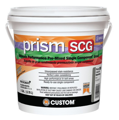 Custom Prism Ultimate Performance Pre-Mixed Single Component Grout (SCG)