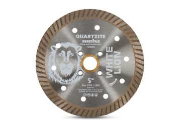 Weha 5" White Lion Quartzite Diamond Turbo Blade