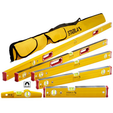 Stabila Type 96M Magnetic 6 Level Set & Case