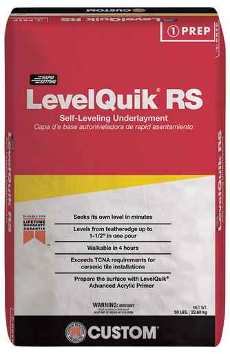 Custom LevelQuik Rapid Setting Self-Leveling Underlayment - 50 lb