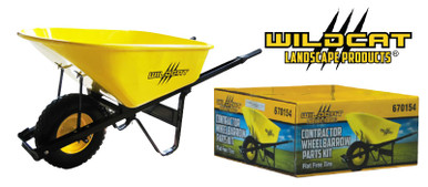 Wildcat Yellow Wheelbarrow