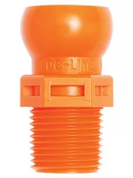 Loc-Line 3/8" NPT Connector – 4 Pack