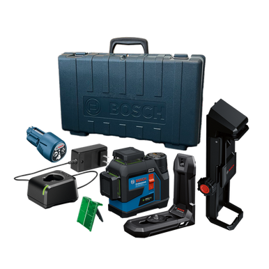 Bosch 12V Max 360° Connected Green-Beam Laser with Battery