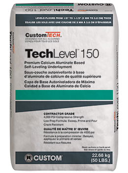 CustomTech TechLevel 150 Self-Leveling Underlayment - 50 lbs
