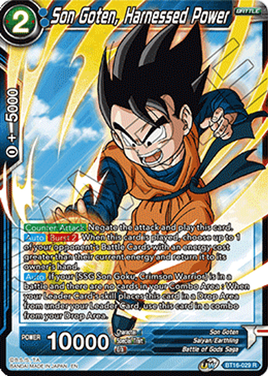 BT16-029: Son Goten, Harnessed Power