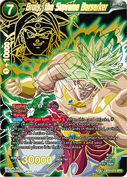 BT6-074: Broly, the Supreme Berserker (SPR)