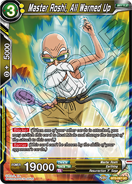 BT5-087: Master Roshi, All Warmed Up (Foil)