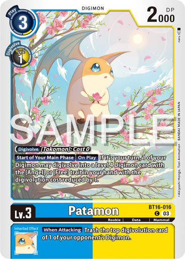 BT16-016: Patamon