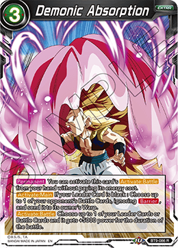 BT9-086: Demonic Absorption