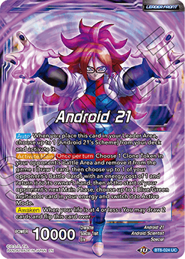 BT8-024: Android 21 // Android 21, Malevolence Unbound (Foil)