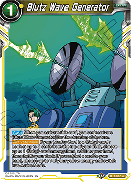 BT8-087: Blutz Wave Generator (Foil)
