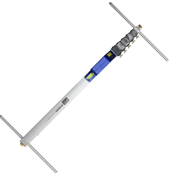 3 Meter Telescoping Measuring Tram Gauge