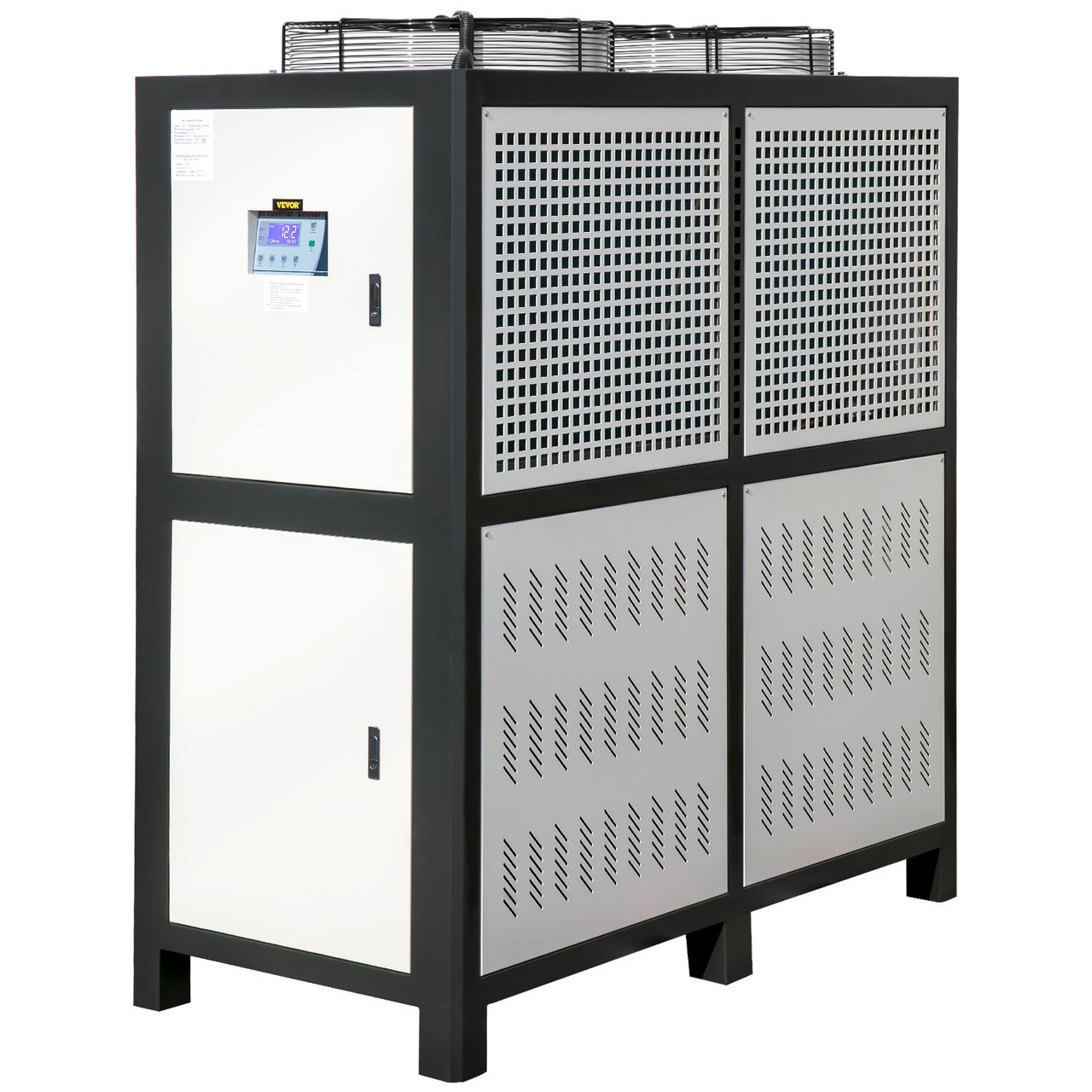 Water Chiller 15Ton, Capacity Industrial Chiller 15Hp, Air-Cooled Water ...