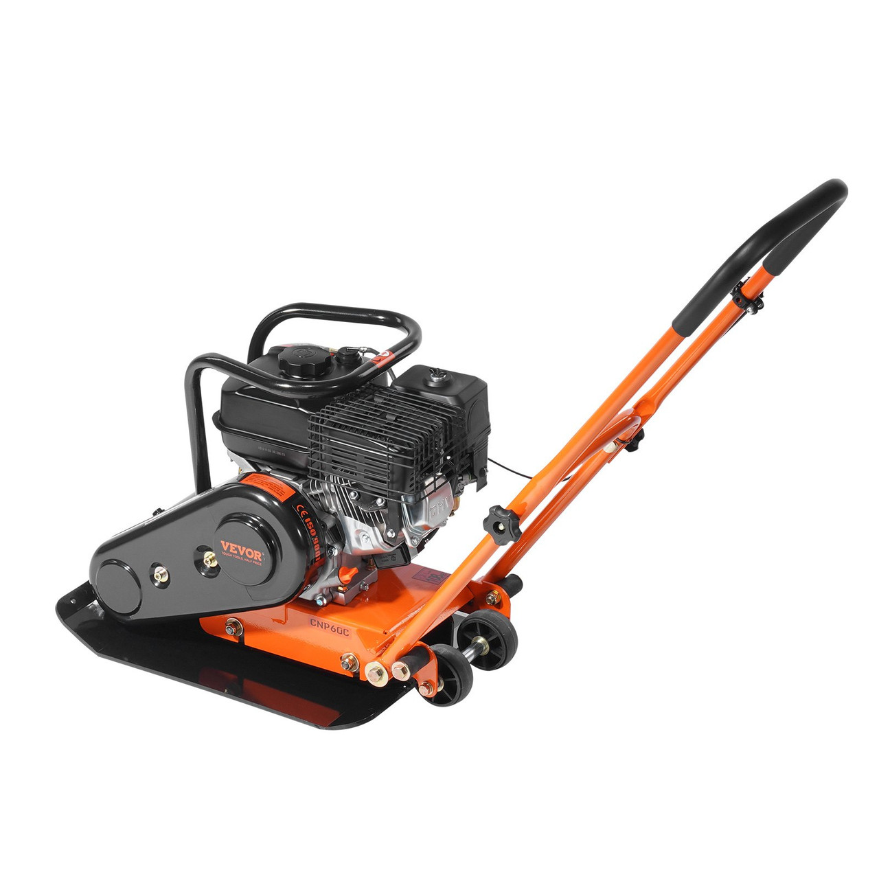Vibratory Compaction Tamper, 6.5 HP, 196CC Gas Engine, 4,200 lbs Force ...