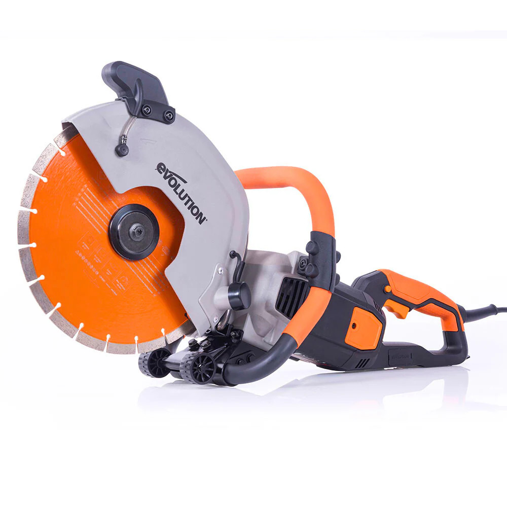 Evolution 12 Inch Concrete Saw with Water Fed Dust Suppression (Aka ...