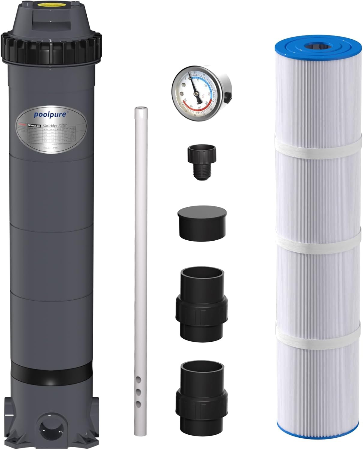 PFT-AF150 Cartridge Pool Filter Tank&Element for Above Ground ...