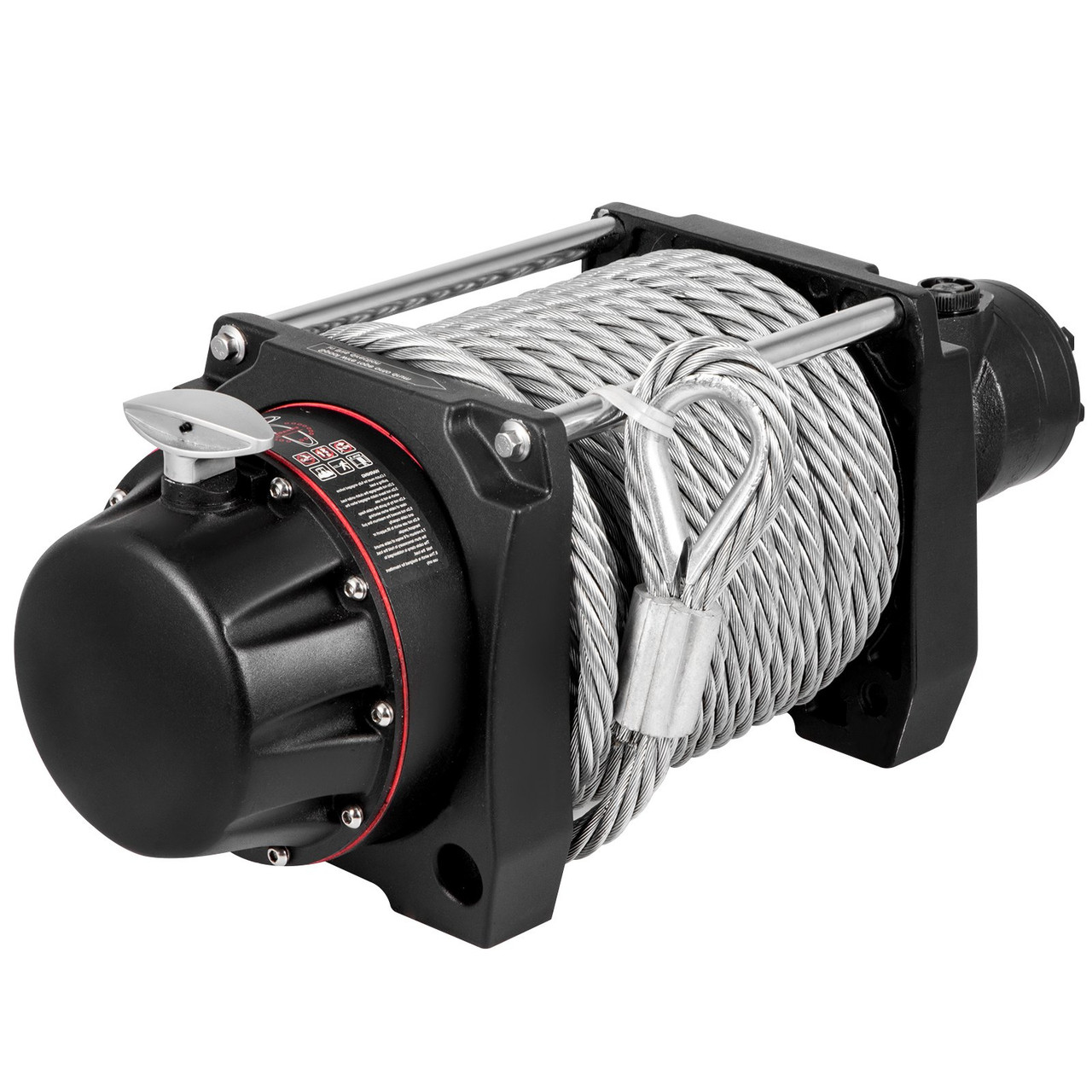 Industrial Hydraulic Winch 20,000lbs, Hydraulic Anchor Winch with 24m ...